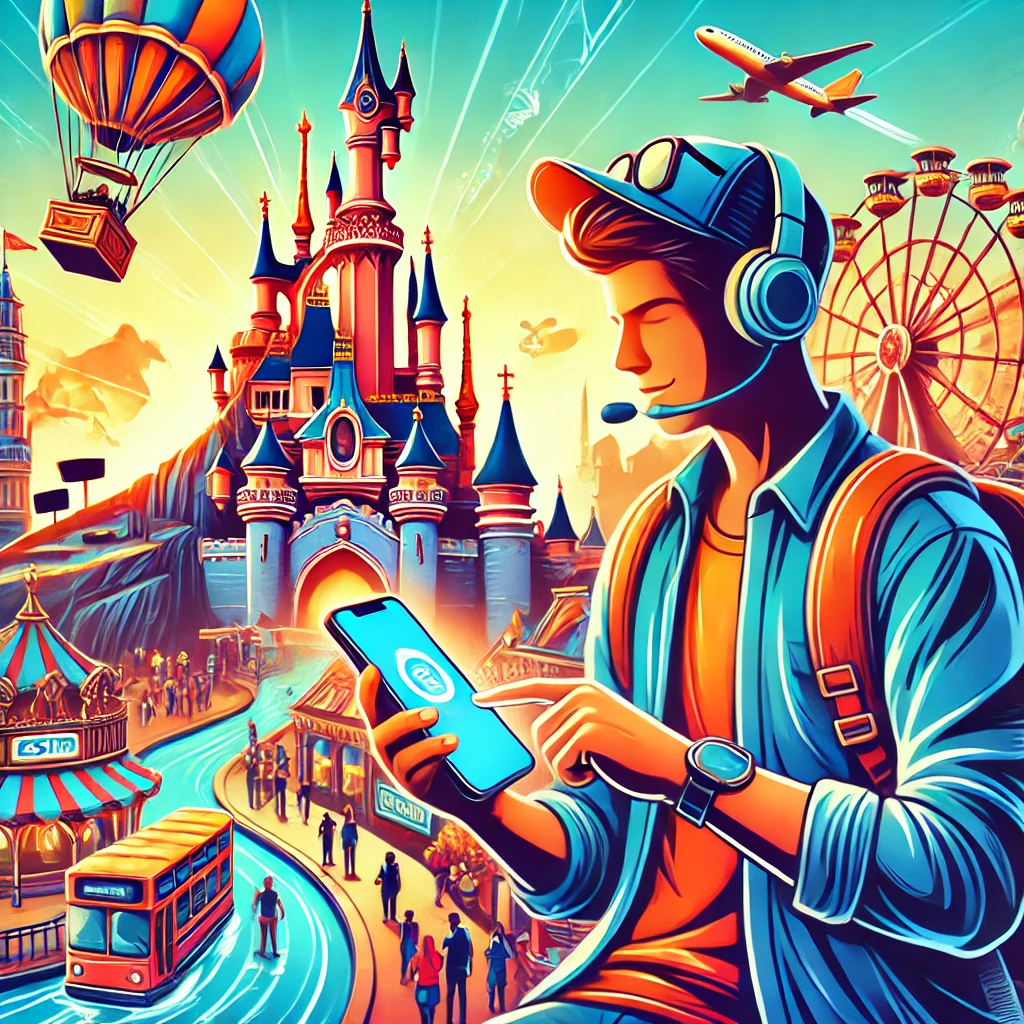 Stay Connected at Theme Parks with eSIM | Best eSIM for Travel